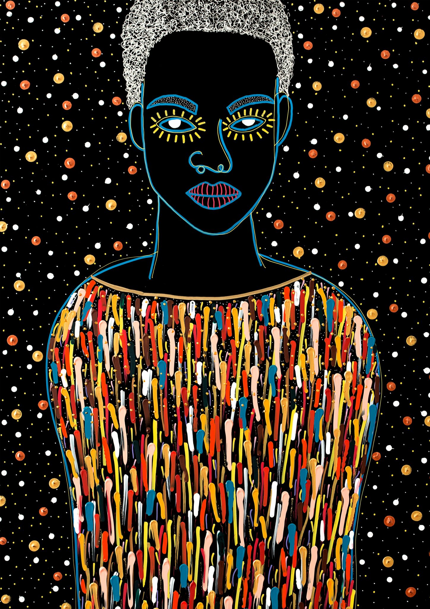 Caribbean Galaxy V - CasildArt / Contemporary black art gallery in London